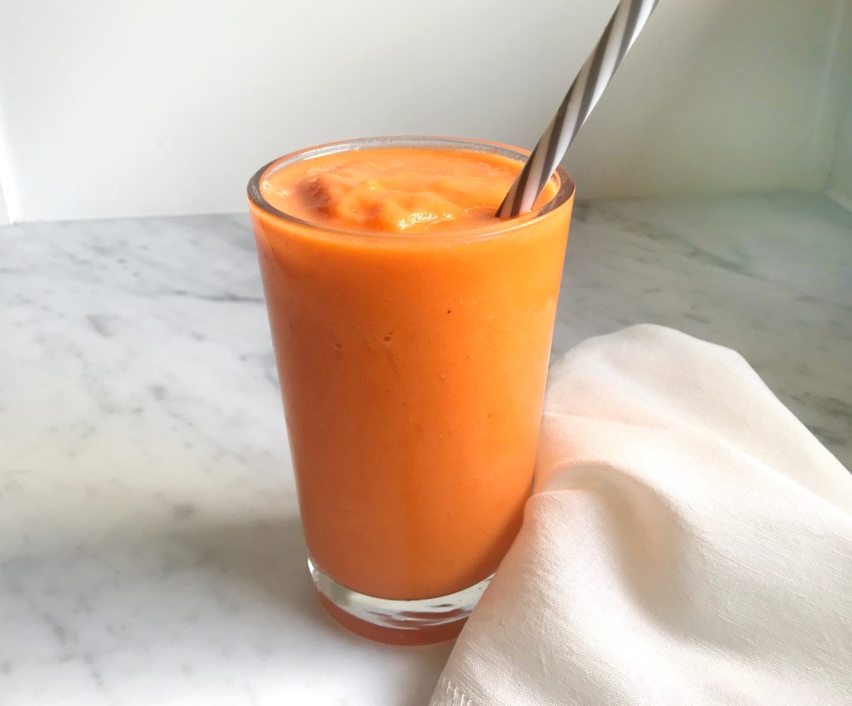 Orange Sunrise Smoothie – Nourished Blessings